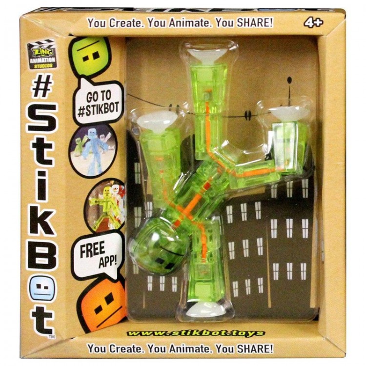 Купить игрушку Stikbot TST616 Translucent Light Green по цене 259 руб ...