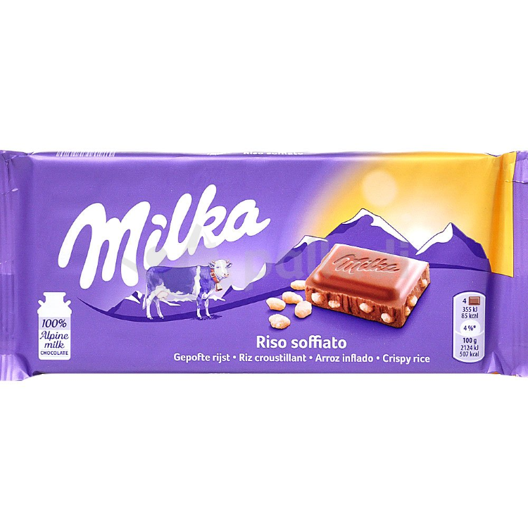 Milka Crispy Rice купить в интернет-магазине