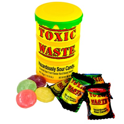 Toxic Waste купить самые кислые конфеты в интернет-магазине nomnomka.ru